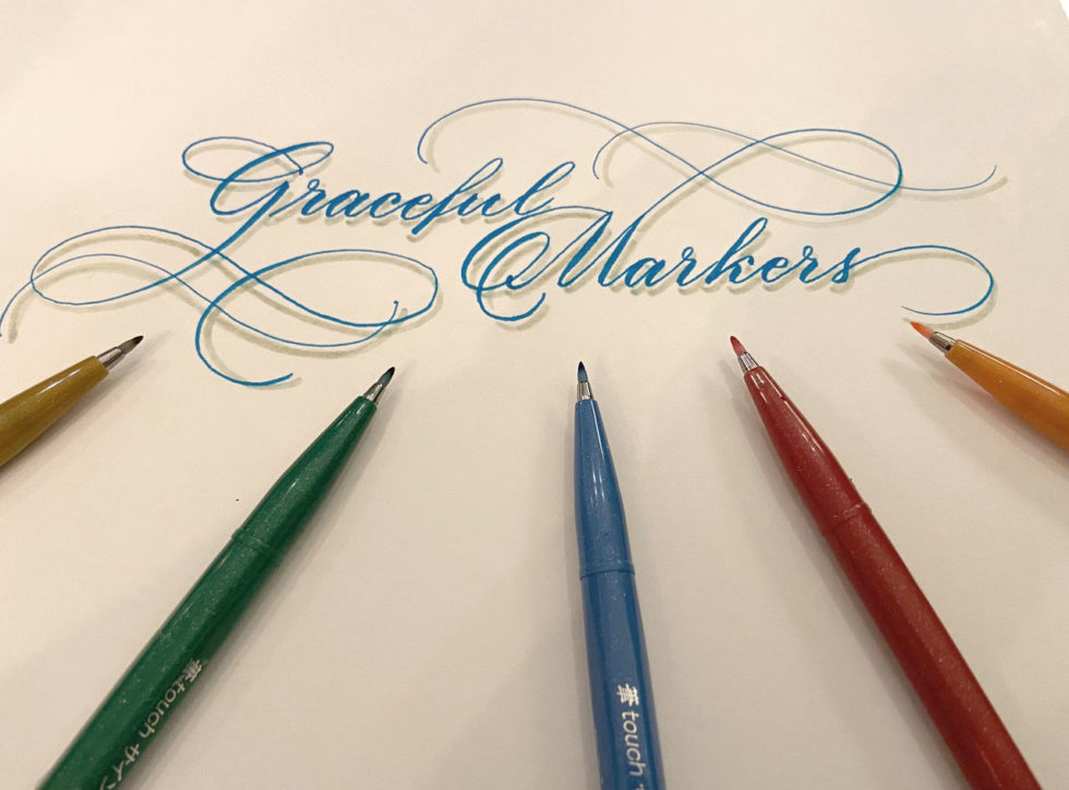 The Graceful Marker Pointed Brush Script | CalligraphyConference.org