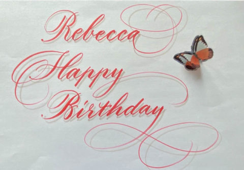 The Graceful Marker Pointed Brush Script | CalligraphyConference.org